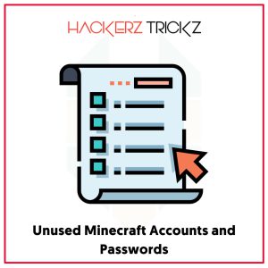 100% Working Free Minecraft Accounts and Password: 2025 | HackerzTrickz