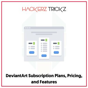 Free Deviantart Accounts with Lifetime Premium Subscription