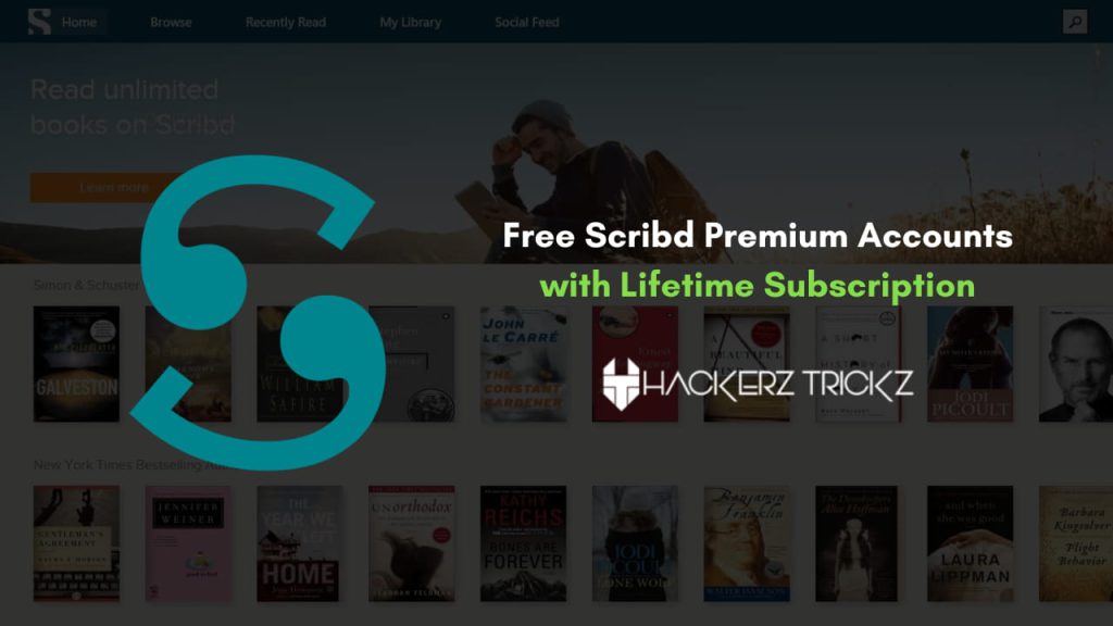 Free Scribd Premium Accounts with Lifetime Subscription: 2025 | HackerzTrickz