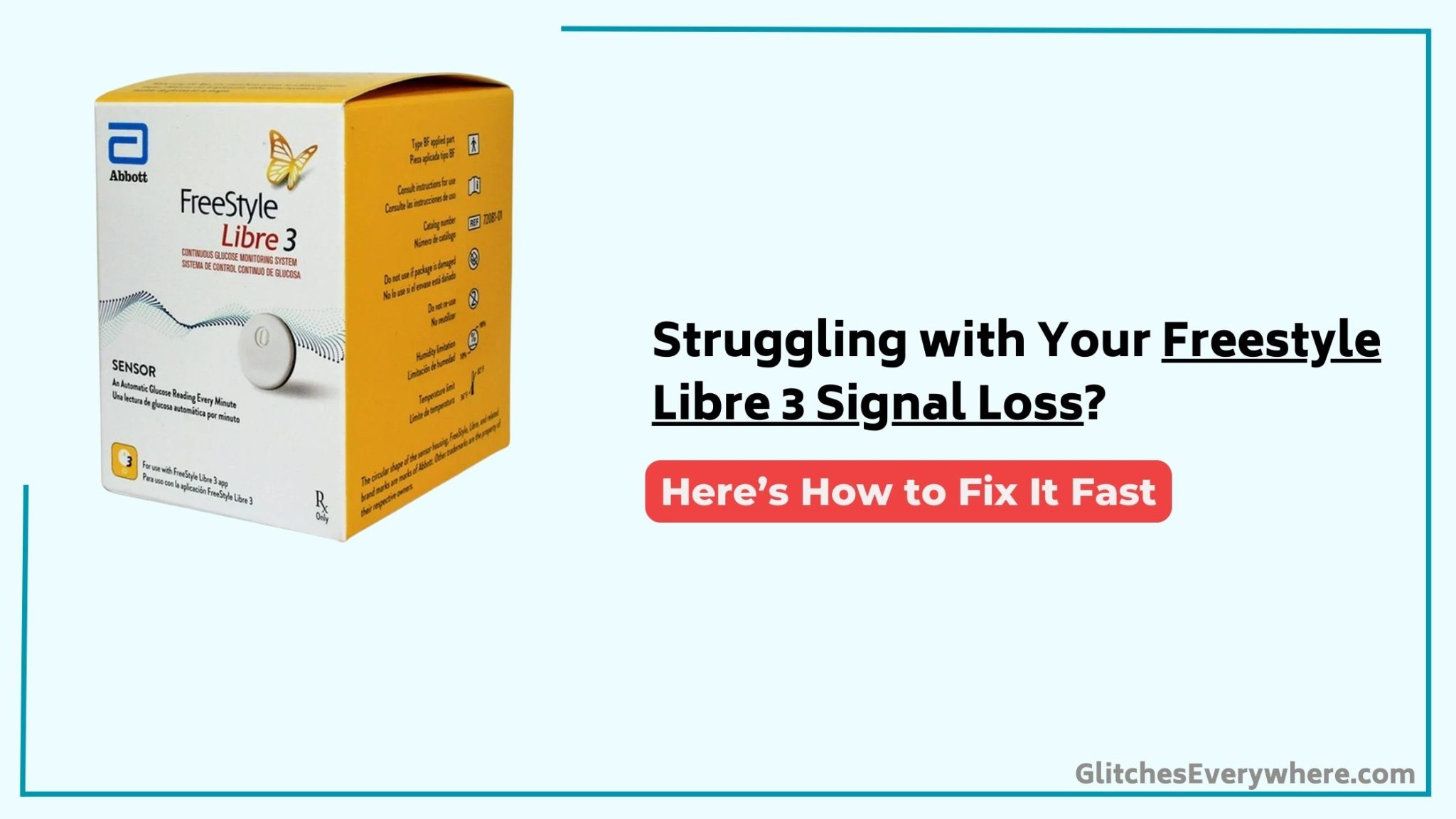 Freestyle Libre 3 Signal Loss: Troubleshooting Guide | HackerzTrickz